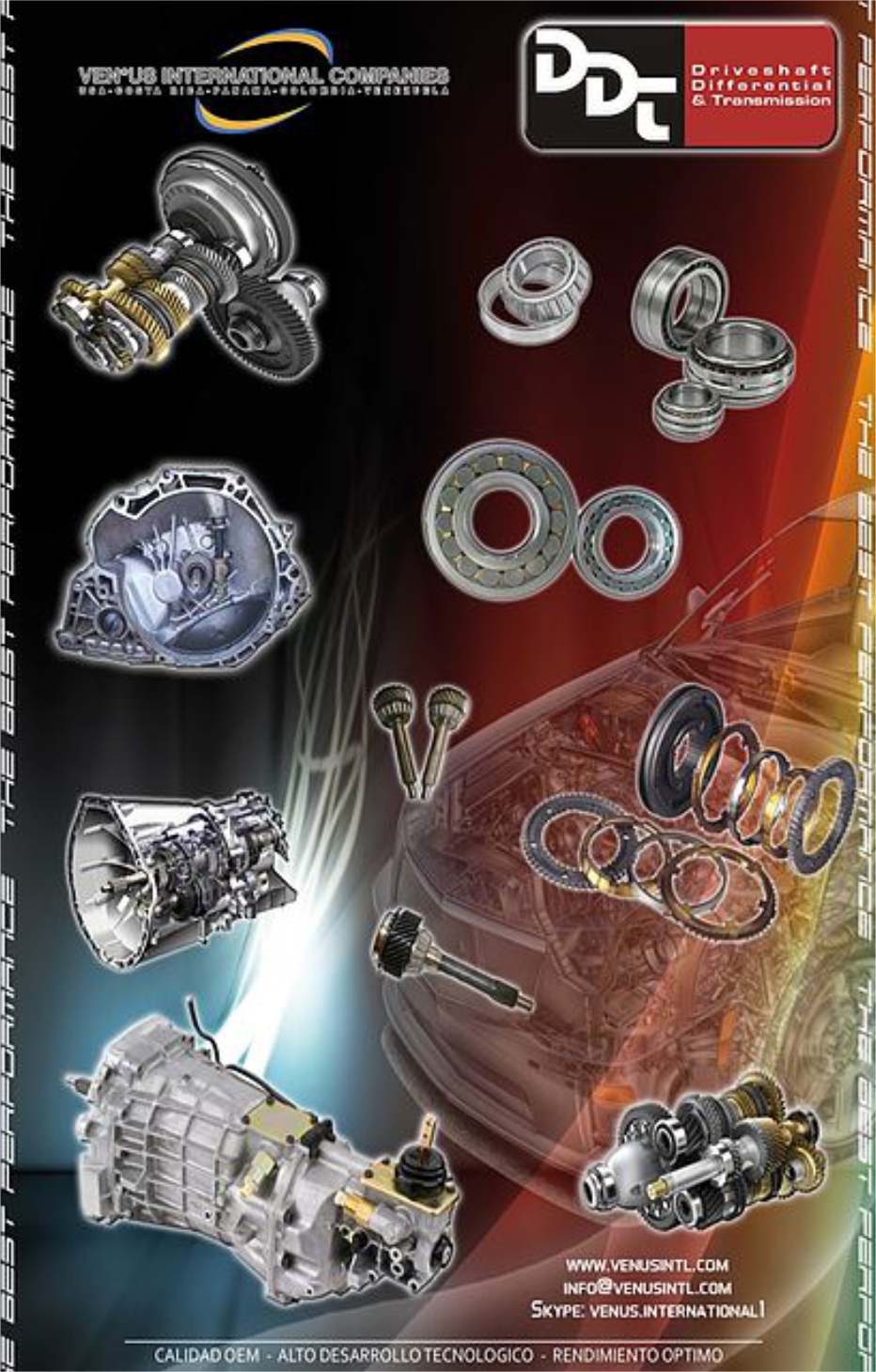 Repuestos Automotrices - VENUS International - Ingeniería y Tecnología